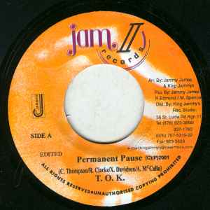 ・アーティスト T.O.K. ・タイトル Permanent Pause ・レーベル・型番 Jam II Records NONE ・フォーマット 7" ・コンディション(盤) 良い (VG+) ・コンディション(ジャケット) ・コンディシ...