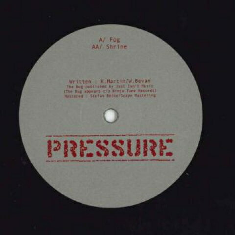 ・アーティスト Flame 1 ・タイトル Fog / Shrine ・レーベル・型番 Pressure PRESH01 ・フォーマット 12" ・コンディション(盤) 新品 (M) ・コンディション(ジャケット) ・コンディション(帯) ...