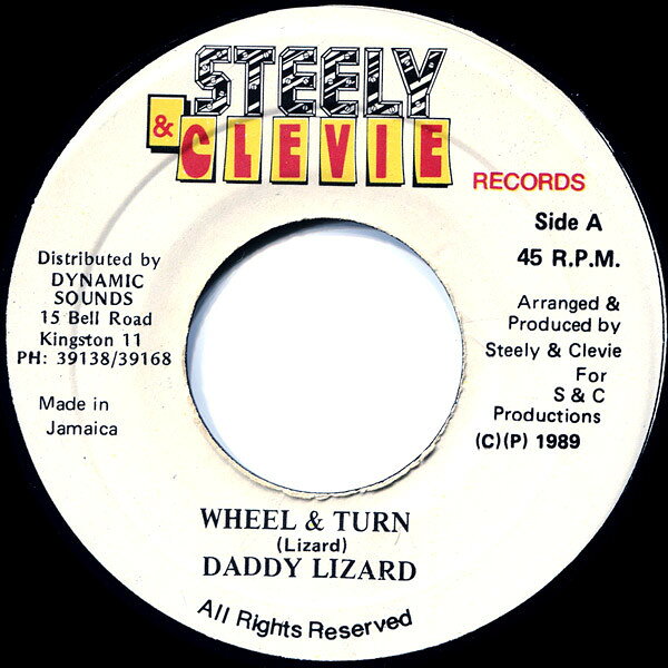 ・アーティスト Daddy Lizard ・タイトル Wheel & Turn ・レーベル・型番 Steely & Clevie Records NONE ・フォーマット 7インチレコード ・コンディション(盤) 良い (VG+) ・コンデ...