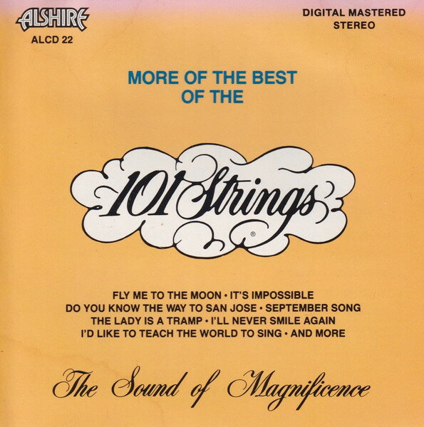 ・アーティスト 101 Strings ・タイトル More Of The Best Of The 101 Strings ・レーベル・型番 Alshire ALCD22 ・フォーマット CD ・コンディション(盤) 良い (VG+) ・コ...