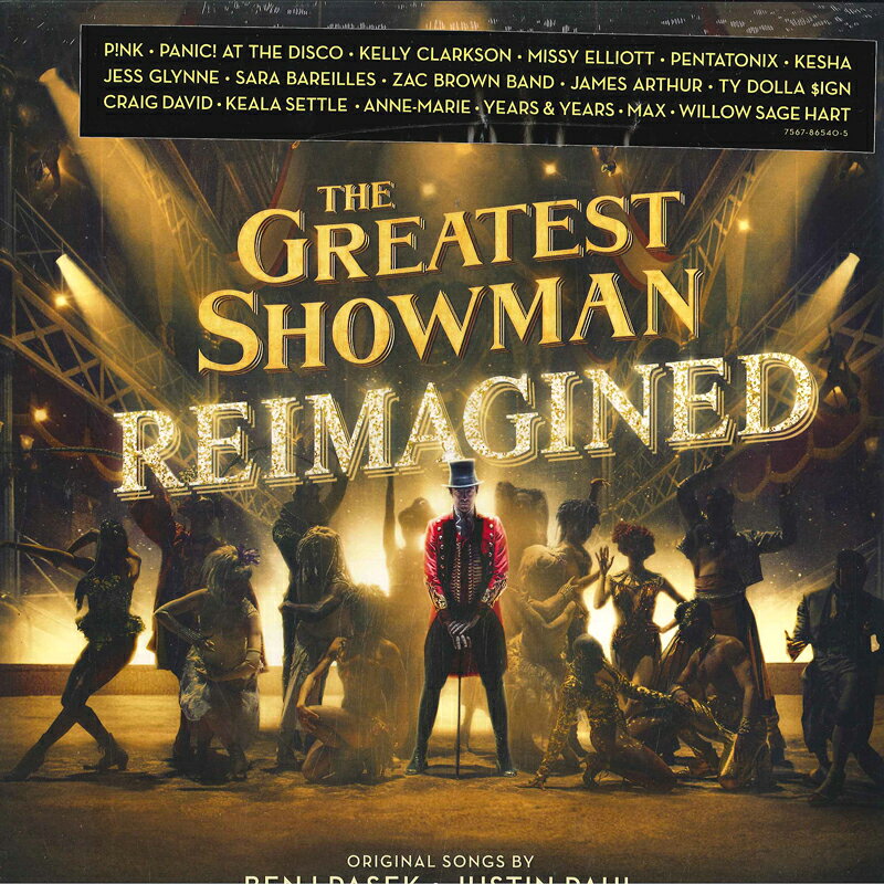 ・アーティスト OST ・タイトル Greatest Showman Reimagined ・レーベル・型番 Atlantic 7567865405 ・フォーマット LPレコード ・コンディション(盤) 新品 (M) ・コンディション(ジャ...