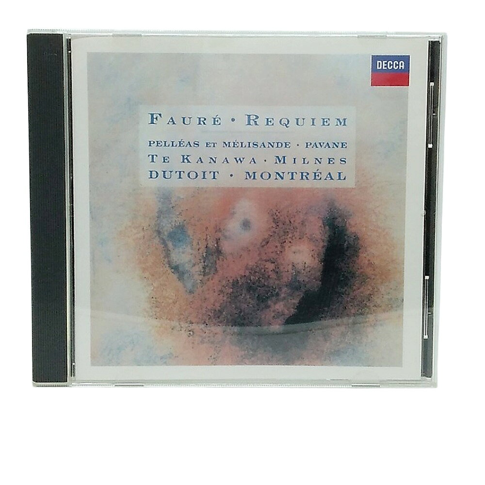 ☆商品詳細☆ ドビュッシーとほぼ同時期にフランスで活躍したフォーレ。 彼の『レクイエム』は両親の死を悼んで作曲されたといわれており、全編にしっとりとした悲しみの情感と 死者の安息を願う敬虔な祈りが込められた清澄な作品です。 劇付随音楽から編...