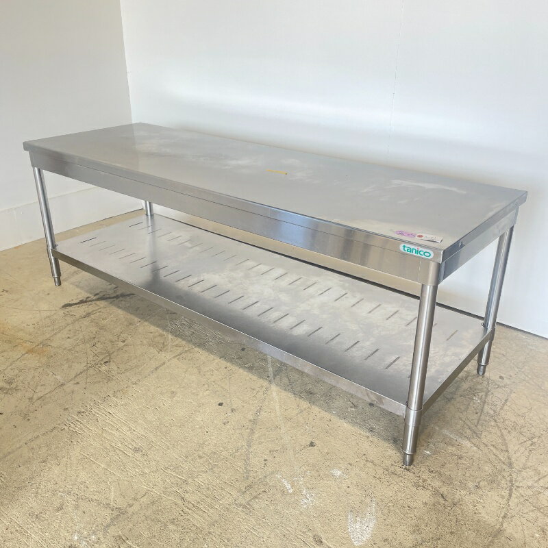 ■商品情報 商品名　コンロ台 外形寸法幅1800×奥行600×高さ650(mm) 特記事項・アジャスト全て良好※使用に伴うキズ、スレ、サビ、汚れあり 送料区分大型-B《↓下記の送料表をご覧ください》 保証期間初期不良のみ（※離島など一部地域...