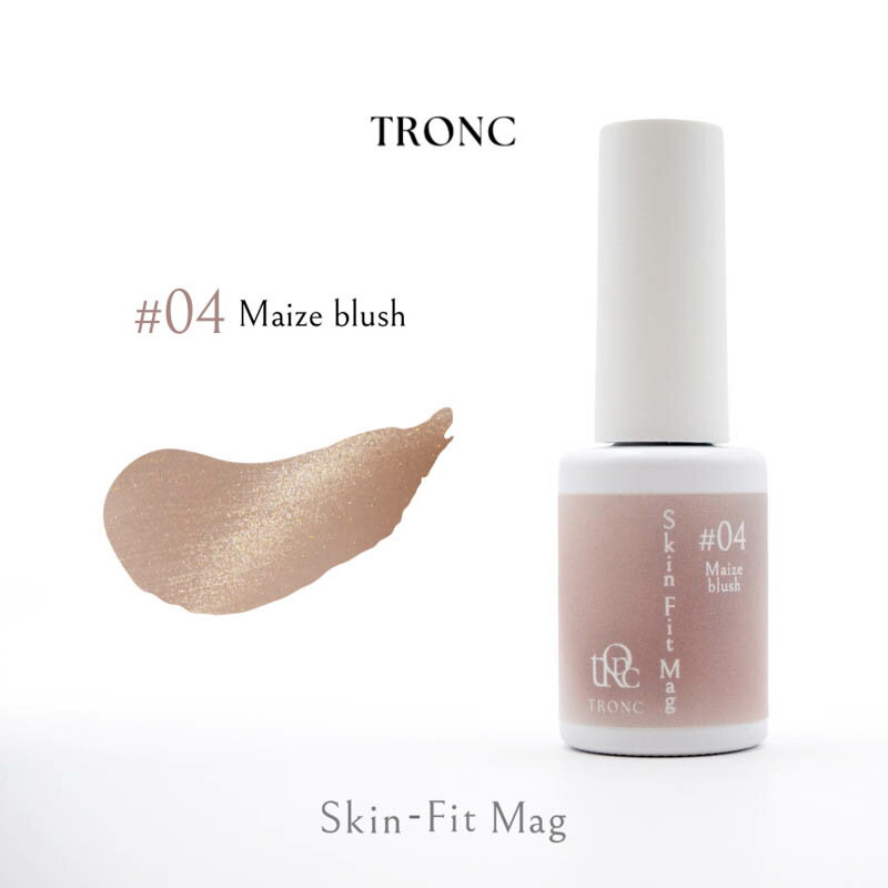 商品名TRONC Skin Fit Mag 8ml SF-04 Maize blush【お取り寄せ】カテゴリジェルネイル;カラージェル;マグネット;ボトルタイプ;【ポリッシュタイプ】マグネット;マグネットジェル容量/サイズ8ml商品説明夕暮...