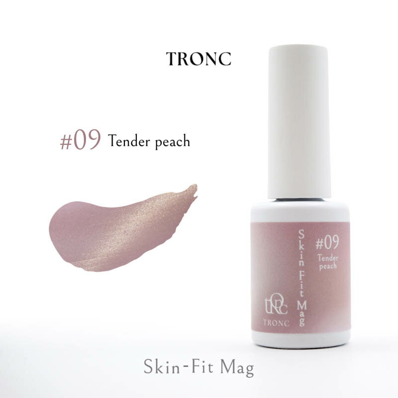 商品名TRONC Skin Fit Mag 8ml SF-09 Tender peach【お取り寄せ】カテゴリジェルネイル;カラージェル;マグネット;ボトルタイプ;【ポリッシュタイプ】マグネット;マグネットジェル容量/サイズ8ml商品説明霧...
