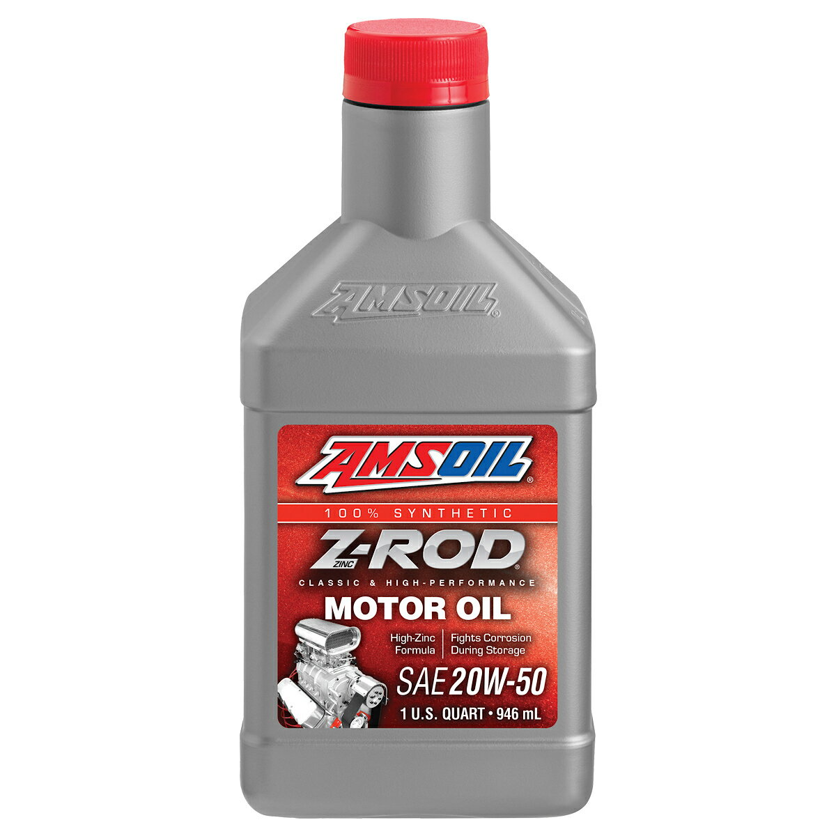 AMSOIL Z-ROD® Motor Oil クラシックカーと高性能車両のために設計された究極のエンジン保護 AMSOIL Z-ROD® Motor Oilは、クラシックカーや高性能車両のエンジンを保護するために特別に設計された高性能10...
