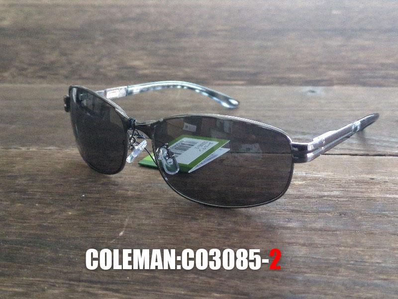 Colemanの2024年新作。 こてもかっこいいですね！ フレームが掛ける時に外に少し開きます。 ちょっとしたことですが、嬉しい機能です。 フレームがガンメタ・グレーデミのCO3085-2。レンズはスモーク（トリアセ偏光） ちなみにフレー...