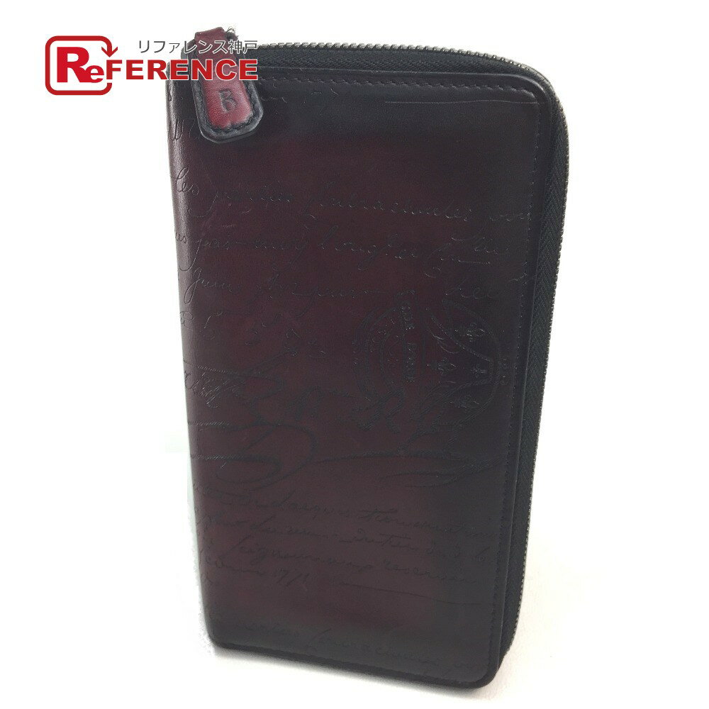 【商品情報】 【商品番号】E-201118-14 ブランドベルルッティ ラインカリグラフィ モデルウォレット タイプロングウォレット 形状ラウンドファスナー長財布 対象メンズ 表記カラーブラウン カラーダークブラウン/ブラック 素材レザー ...