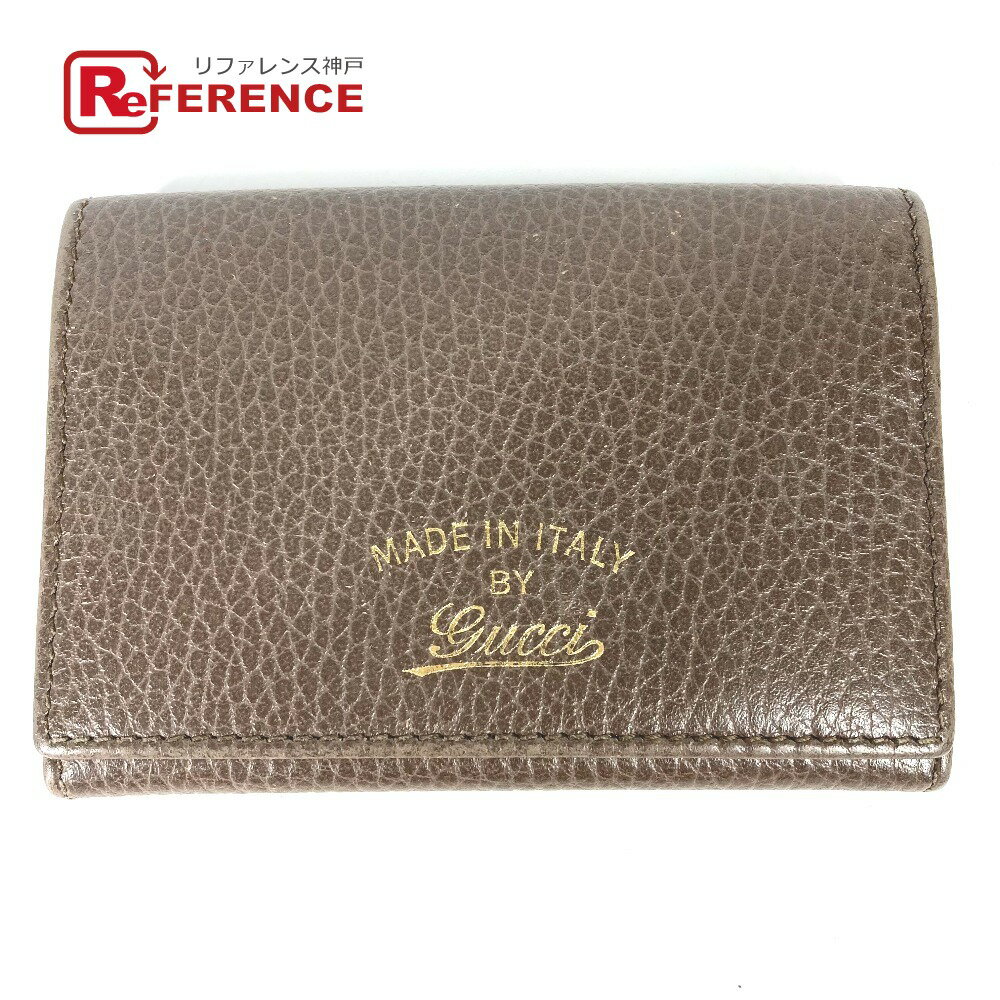 【商品情報】 【商品番号】E-240223-8 ブランドグッチ ライン二つ折り モデルスウィング タイプパスケース 名刺入れ 形状カードケース 型番381045 対象レディース カラーブラウン系×ピンク 素材レザー サイズ W11cm×H7...