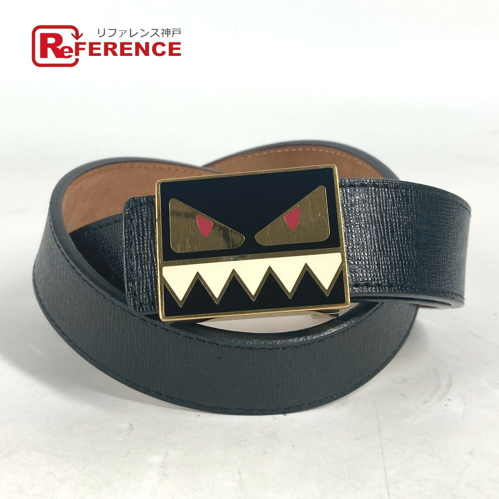 FENDI 置けれ フェンディ モンスター バグス ベルト グレー FENDI 置けれ フェンディ モンスター バグス ベルト グレー