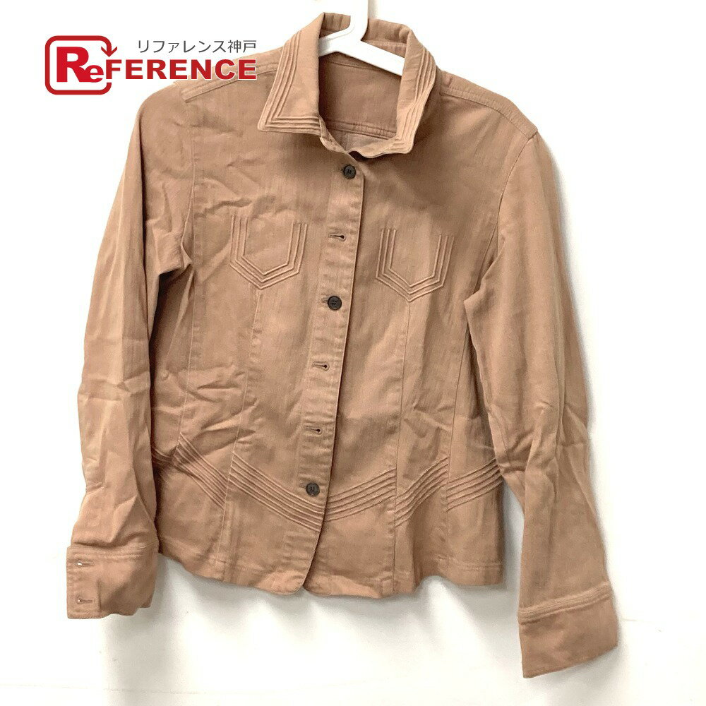 【商品情報】 【商品番号】230700-15055-15 ブランドビルダジュール タイプアパレル シャツ トップス 形状ジャケット 対象レディース カラーベージュ 素材コットン サイズ 肩幅：38.5cm着丈：59cm身幅：45.5cm袖丈...