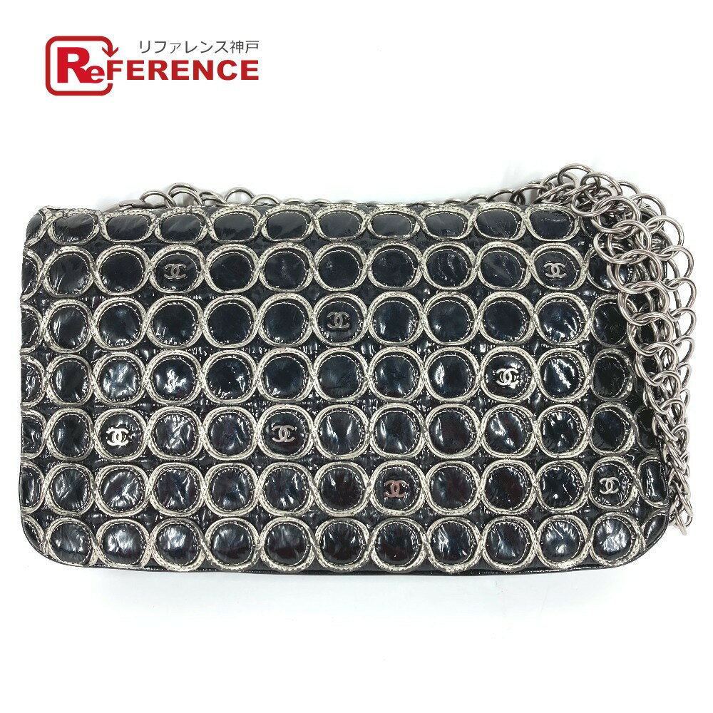 【商品情報】 【商品番号】L-251127-1 ブランドシャネル ラインサークルステッチ モデルCC ココマーク ロゴ タイプチェーンバッグ カバン 肩掛け フラップ 形状ショルダーバッグ 対象レディース カラーブラックxシルバー 素材コー...