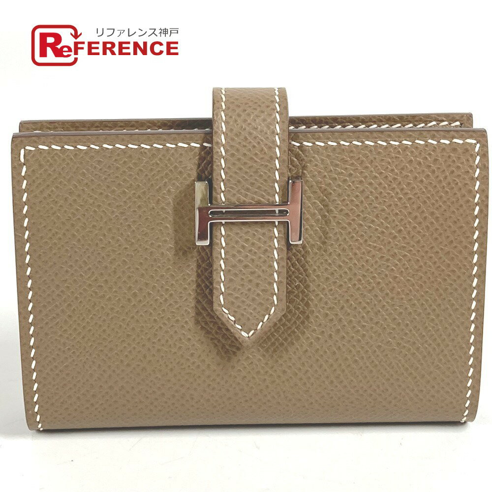 【商品情報】 【商品番号】OT-251204-3 ブランドエルメス モデルベアン Hロゴ タイプ名刺入れ パスケース 2つ折り 形状カードケース 対象ユニセックス 表記カラーエトゥープ ※色と素材は弊社スタッフの推定により記載しておりますの...