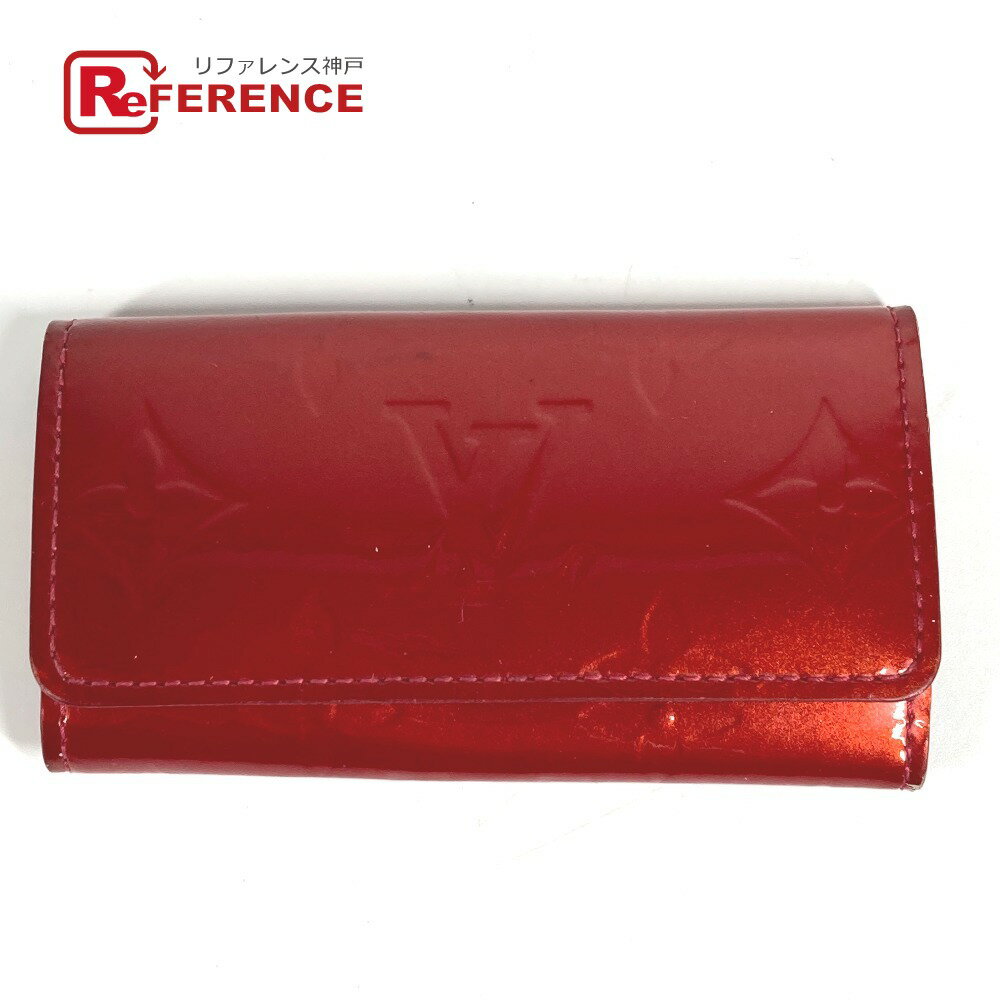 【商品情報】 【商品番号】M-251210-2 ブランドルイヴィトン ラインモノグラムヴェルニ モデルミュルティクレ4 ミュルティクレ 4 タイプ鍵 4P 形状キーケース 型番M91211 対象ユニセックス 表記カラーポムダムール カラーレ...