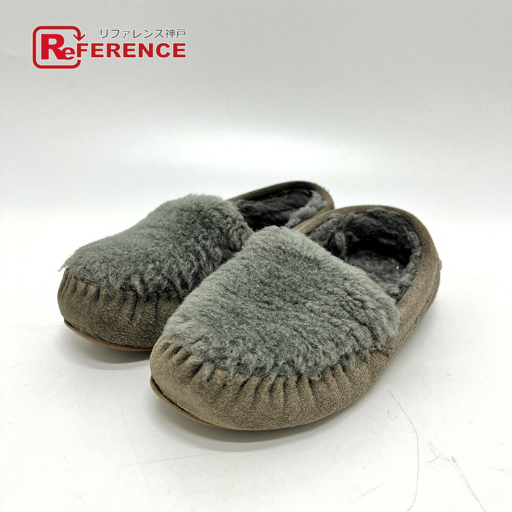 【商品情報】 【商品番号】236240-25374-1 ブランドエミュー モデルムートン タイプスリッポン 靴 形状シューズ 対象レディース カラーブラウン 素材ムートン サイズ 表記サイズ：W6/M5JP靴サイズ：23cmくつ幅：7.5c...