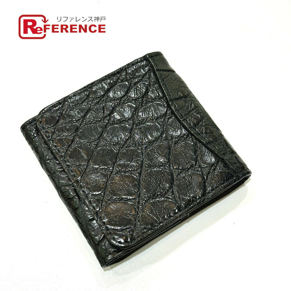 【商品情報】 【商品番号】T-260201-23 ブランドノーブランド モデルスクエア タイプ小銭入れ 形状コインケース 対象メンズ カラーブラック 素材クロコダイル サイズ W7.5cm×H7.5cm×D1.5cm実寸サイズには多少の誤差...