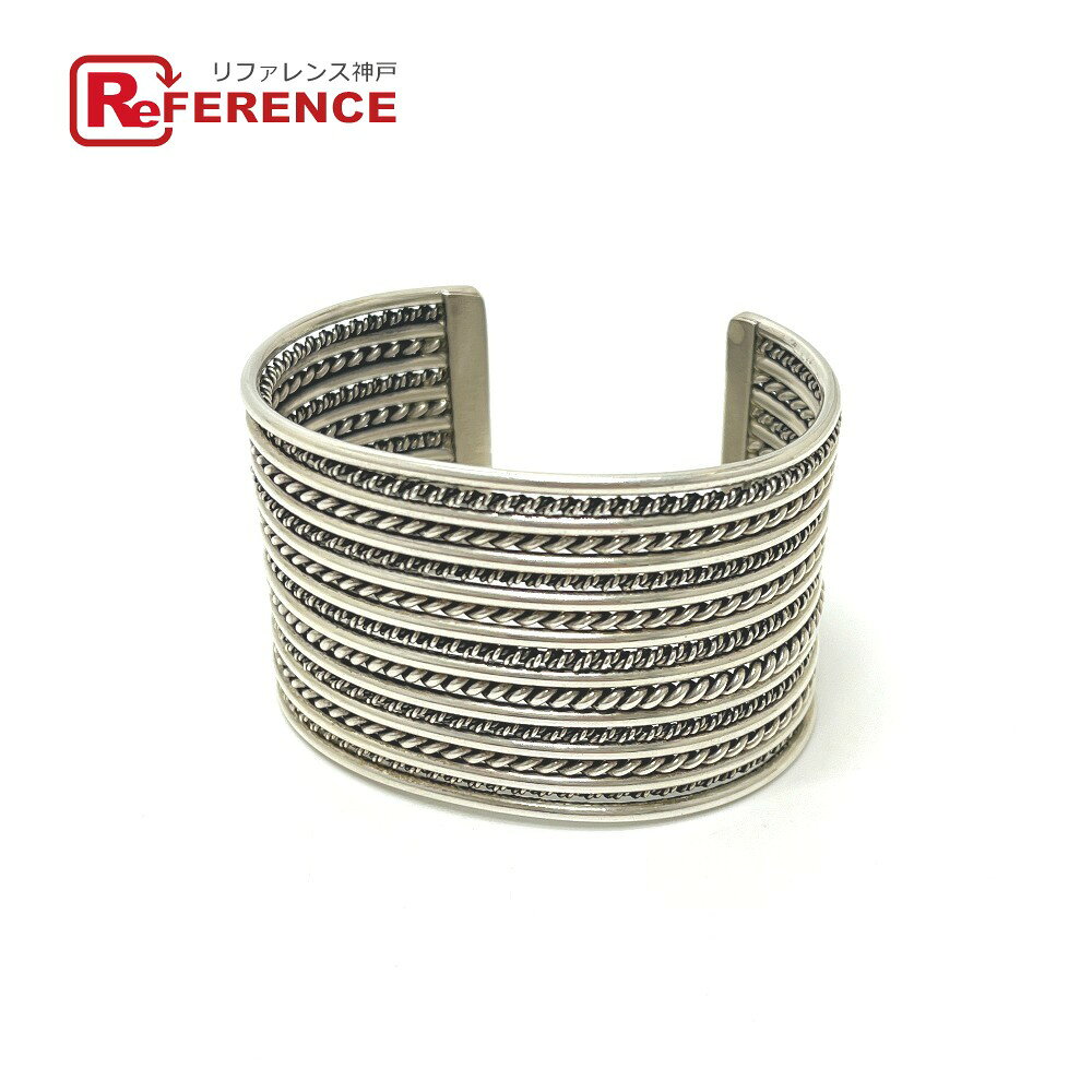 【商品情報】 【商品番号】236480-25796-2 モデルワイヤーカフ タイプバングル アクセサリー 形状ブレスレット 対象レディース カラーシルバー 素材SV925 サイズ 腕周り：15cmバンド幅：40mm実寸サイズには多少の誤差が...