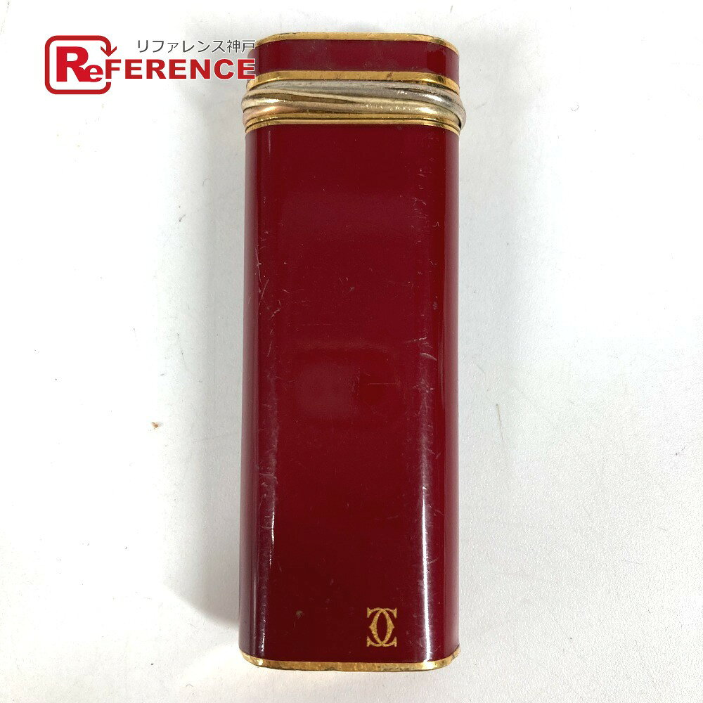 【商品情報】 【商品番号】L-260702-8 ブランドカルティエ モデルロゴ トリニティ タイプ喫煙具 タバコ 煙草 形状ライター 対象ユニセックス カラーワインレッド系 素材メタル サイズ W2.5cm×H6.8cm実寸サイズには多少の...