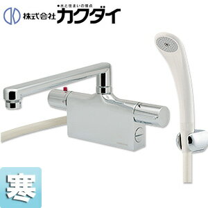 【規格・特徴】 ・サーモスタット混合水栓 ・取付芯々:100〜102mm ・取付穴径:23〜26mm ・ストレーナー:本体内蔵 ・パイプ取付ネジ:W26山20 ・シャワーホース接続部ネジ:G1/2 ・シャワーエルボは樹脂製 ・シャワーホース...