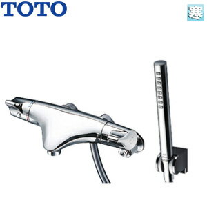 【規格・特徴】 ・壁付サーモスタット混合水栓 ・メタル(金属)ハンドル ・洗い場専用 ・スパウト固定 ・スパウト長さ:57mm ・逆流防止弁付き ・シャワーヘッドの種類:コンフォートウエーブ(シリンダー形)　メタル ・樹脂製ホース(メタリッ...