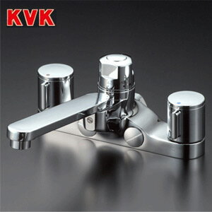 【規格・特徴】 ・デッキ形2ハンドル式混合水栓 ・吐水口長さ:220mm ・湯水芯:200mm ・吐水口回転規制:180度 ・一般地 【商品説明】 うっかりお湯をあふれさせることがありません。毎日の家事の強い見方です。デッキ形定量止水付サー...