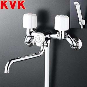 【規格・特徴】 ・2ハンドルシャワー ・240mmパイプ付 【商品説明】 2ハンドルシャワー # 2ハンドルシャワーKVKKF30N2-R24