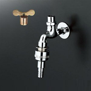 【規格・特徴】 ・接続ネジ：13mm ・節水こま ・キー式 ・カップリング # 鍵付き カギ付蛇口TOTOT28AKUH13