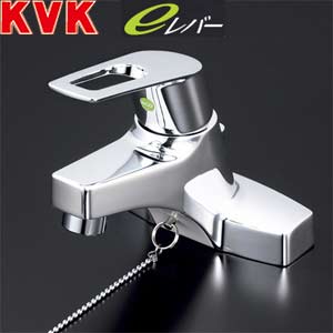 【規格・特徴】 ・やさしさ推奨品 ・eレバー水栓(レバー中央水吐水) ・セラミックシングル ・逆止弁付き # eレバー水栓KVKKM7014TEC