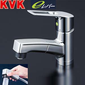 【規格・特徴】 ・シャワー引出し式 ・eレバー水栓(レバー中央水吐水) ・NSFシャワー ・セラミックシングル ・省施工仕様 ・逆止弁付き ・ブレードホース・クイックファスナー式 【納期について】 ※こちらの商品は受注生産品となります。ご注...