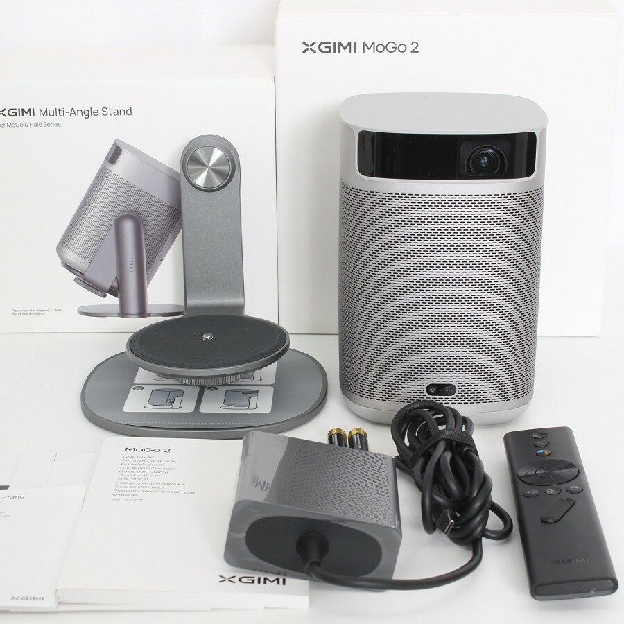■商品名 【美品】XGIMI MoGo 2 XK03T 小型プロジェクター エクスジミー モーゴー 本体 ■商品状態 【A】大きなダメージもなく程度良好の美品 ・USED品ではございますが大きなダメージや汚れなどもなく状態の良い商品です。 ...