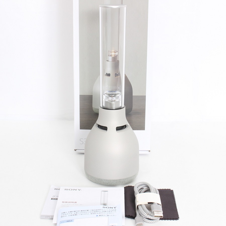 ■商品名 【美品】SONY LSPX-S3 グラスサウンドスピーカー Bluetooth LED ハンズフリー通話機能 ソニー 本体 ■商品状態 【A】大きなダメージもなく程度良好の美品 ・USED品ではございますが大きなダメージや汚れなど...