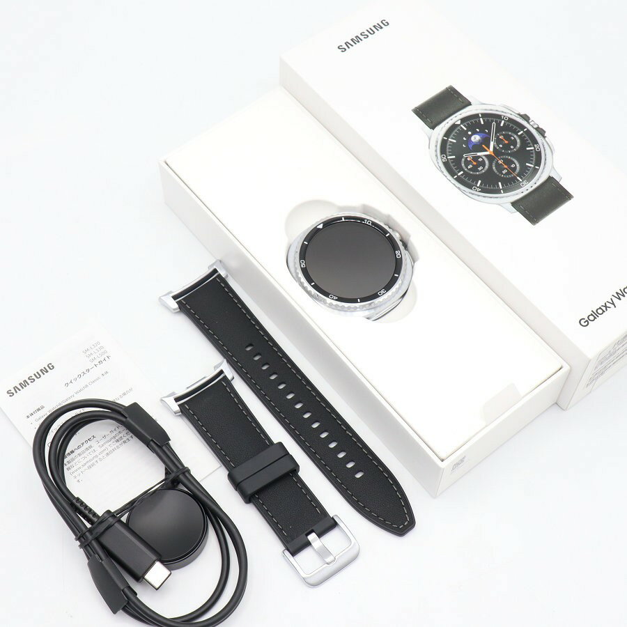 ■商品名 【美品】SAMSUNG Galaxy Watch8 Classic SM-L500NZKJXJP ブラック スマートウォッチ ギャラクシーウォッチ 本体 ■商品状態 【A】大きなダメージもなく程度良好の美品 ・USED品ではござい...