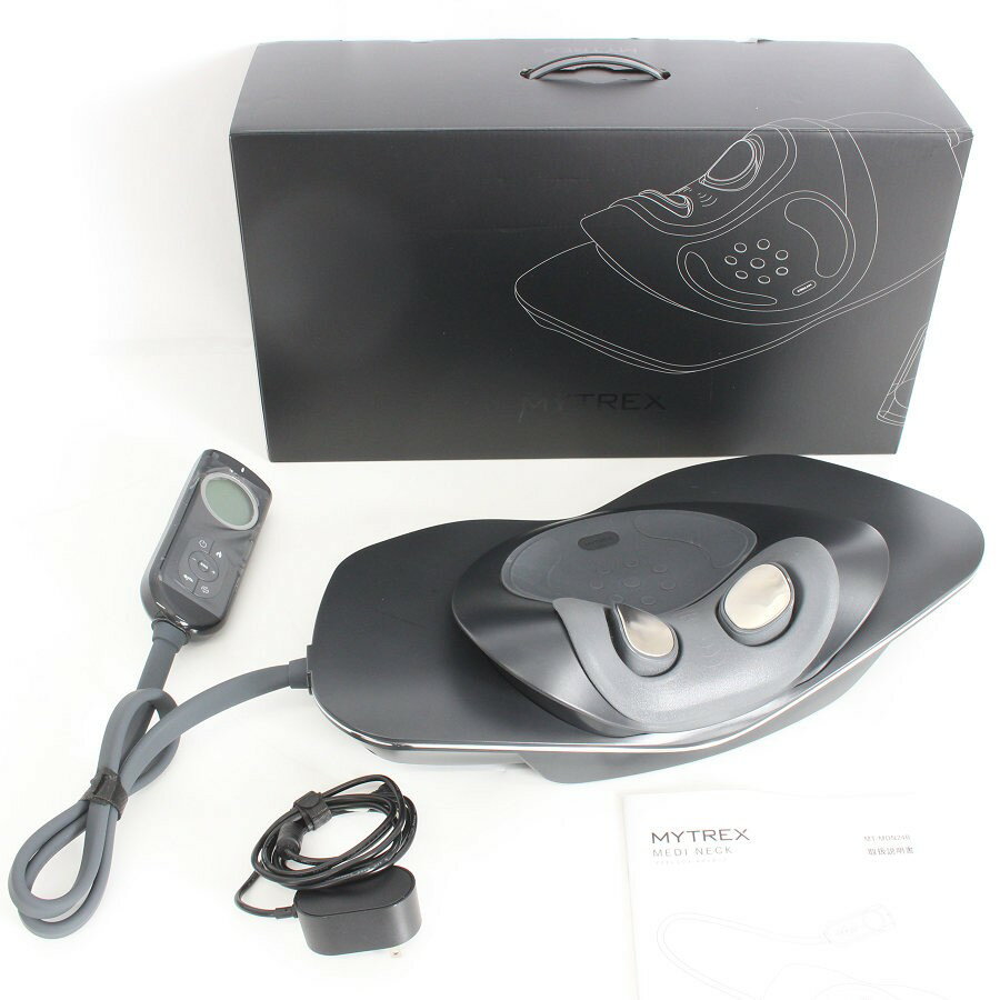 ■商品名 MYTREX MEDI NECK MT-MDN24B ネックストレッチャー EMS 創通メディカル マイトレックス 本体 ■商品状態 【B】一般的な使用感のある商品 ・本体の所々に細かな擦れキズと頭部パットに色あせ感がございます。...