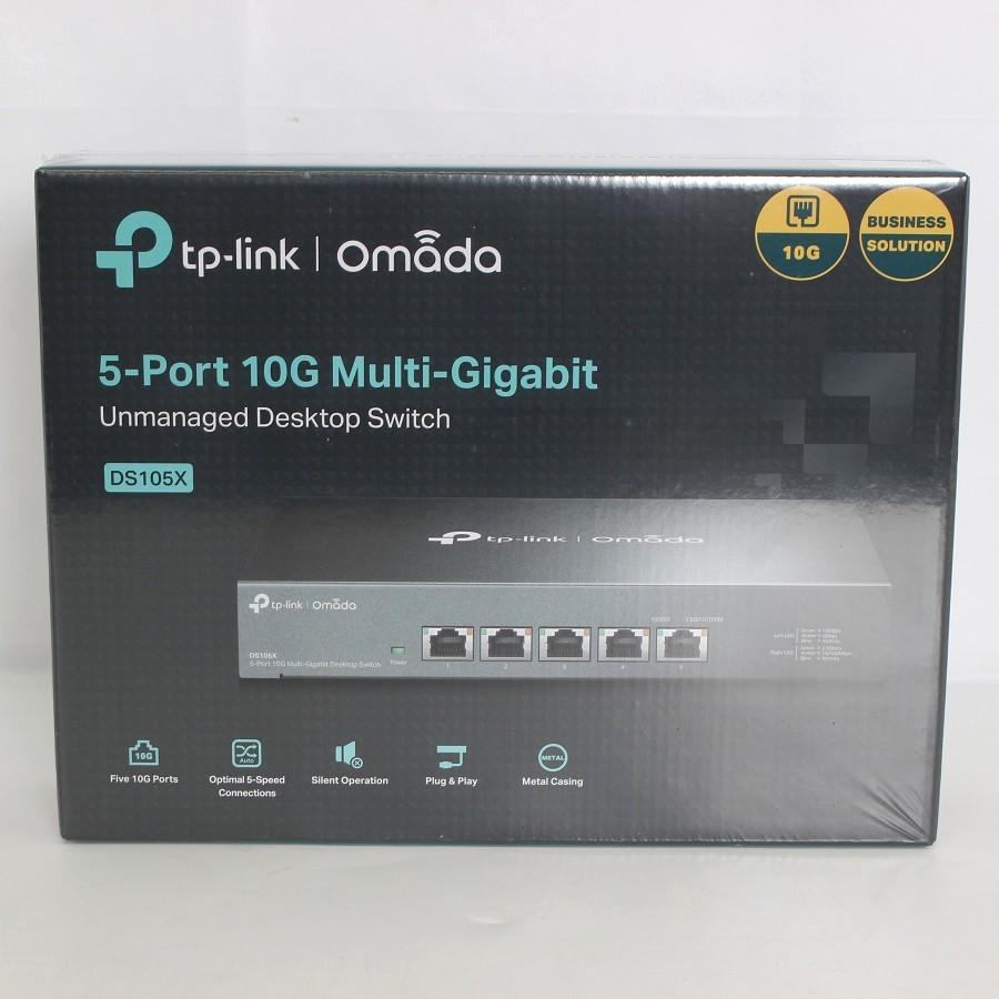 ■商品名 【新品未開封】TP-Link Omada DS105X スイッチングハブ 5ポート 10G マルチギガビット ■商品状態 【N】未使用品 ・新品未開封の商品です。 ・商品自体は新品未使用ですが、買取品のため中古カテゴリーの新古品・...