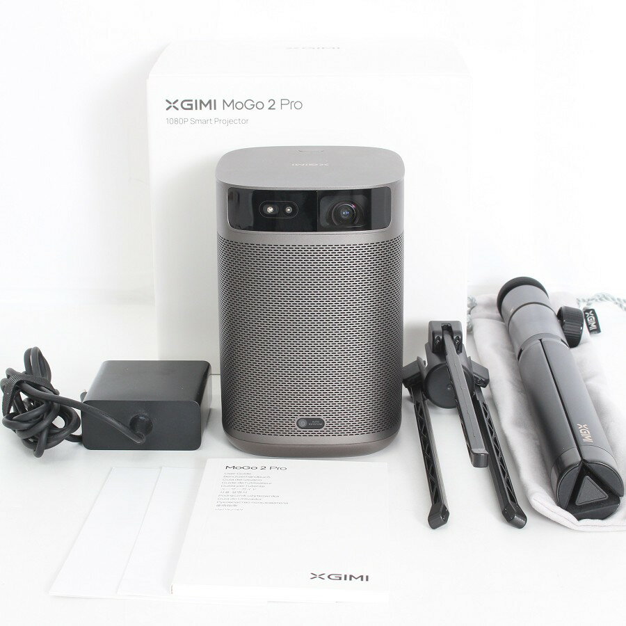 ■商品名 【美品】XGIMI MoGo 2 Pro XK04T モバイルプロジェクター エクスジミー 本体 ■商品状態 【A】大きなダメージもなく程度良好の美品 ・底面に三脚の設置痕がございますが、全体的に大きなダメージはなく良品です。 ・...