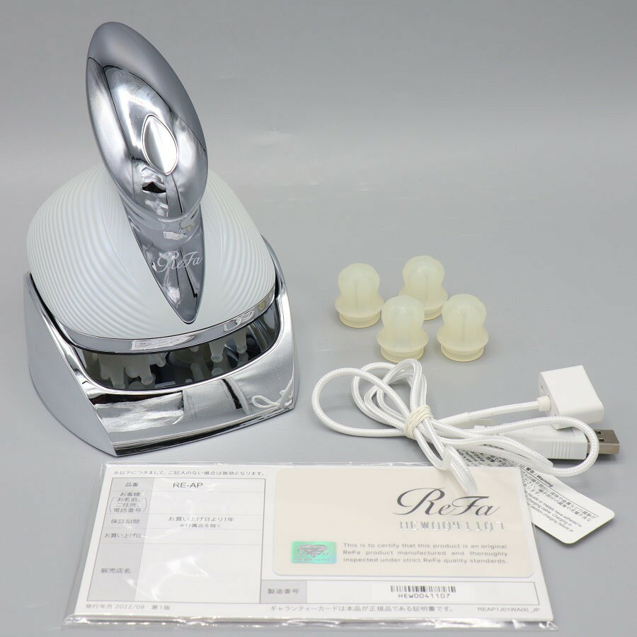 ■商品名 【美品】MTG ReFa BEAUTECH HEAD SPA RE-AP-02A ホワイト リファ ビューテックヘッドスパ 本体 ■商品状態 【A】大きなダメージもなく程度良好の美品 ・本体とスタンドに若干の細かなキズがございます...