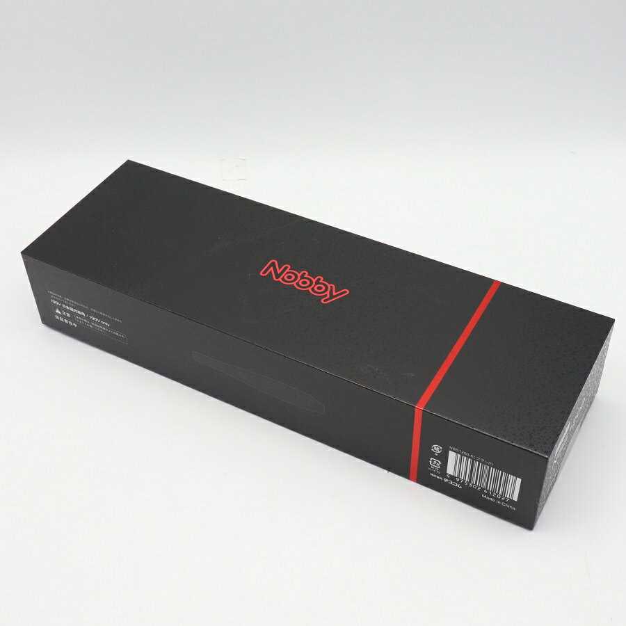 ■商品名 【新品未開封】テスコム Nobby NBS1200 ストレート ヘアアイロン プロ用 ノビー 本体 ■商品状態 【N】未使用品 ・新品未開封の商品です。 ・商品自体は新品未使用ですが、買取品のため中古カテゴリーの新古品・未使用品で...
