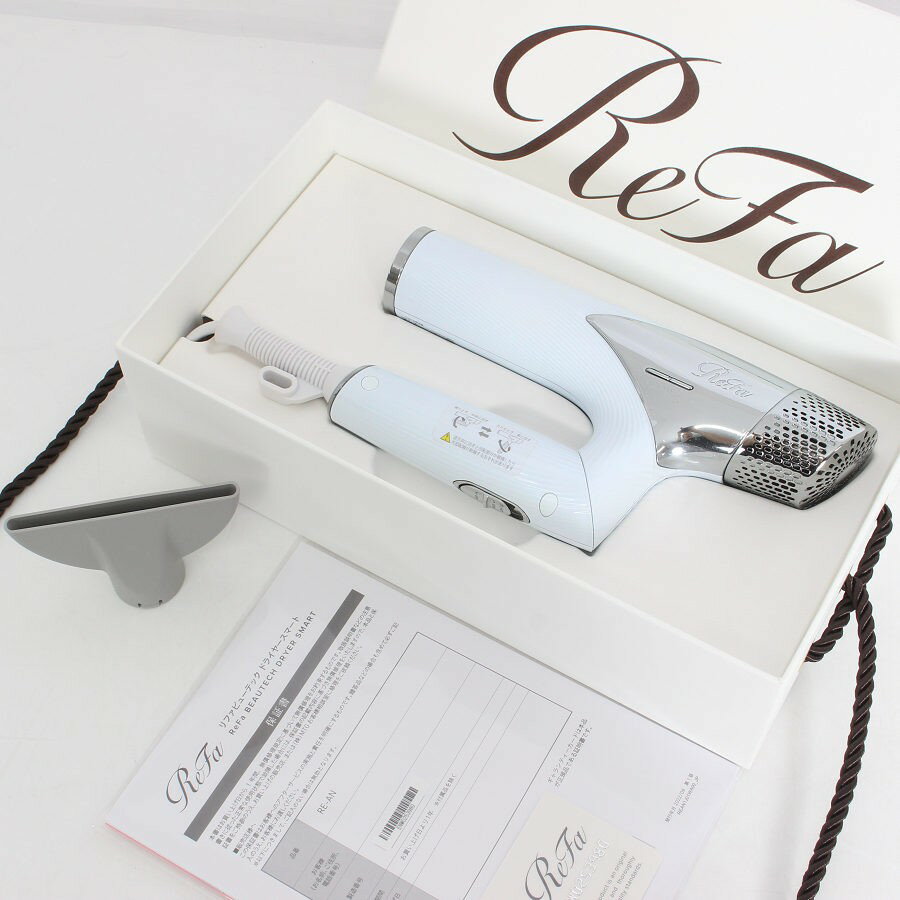 ■商品名 【美品】MTG ReFa BEAUTECH DRYER SMART RE-AN-02A ホワイト ヘアドライヤー リファビューテック 本体 ■商品状態 【A】大きなダメージもなく程度良好の美品 ・USED品ではございますが大きなダ...