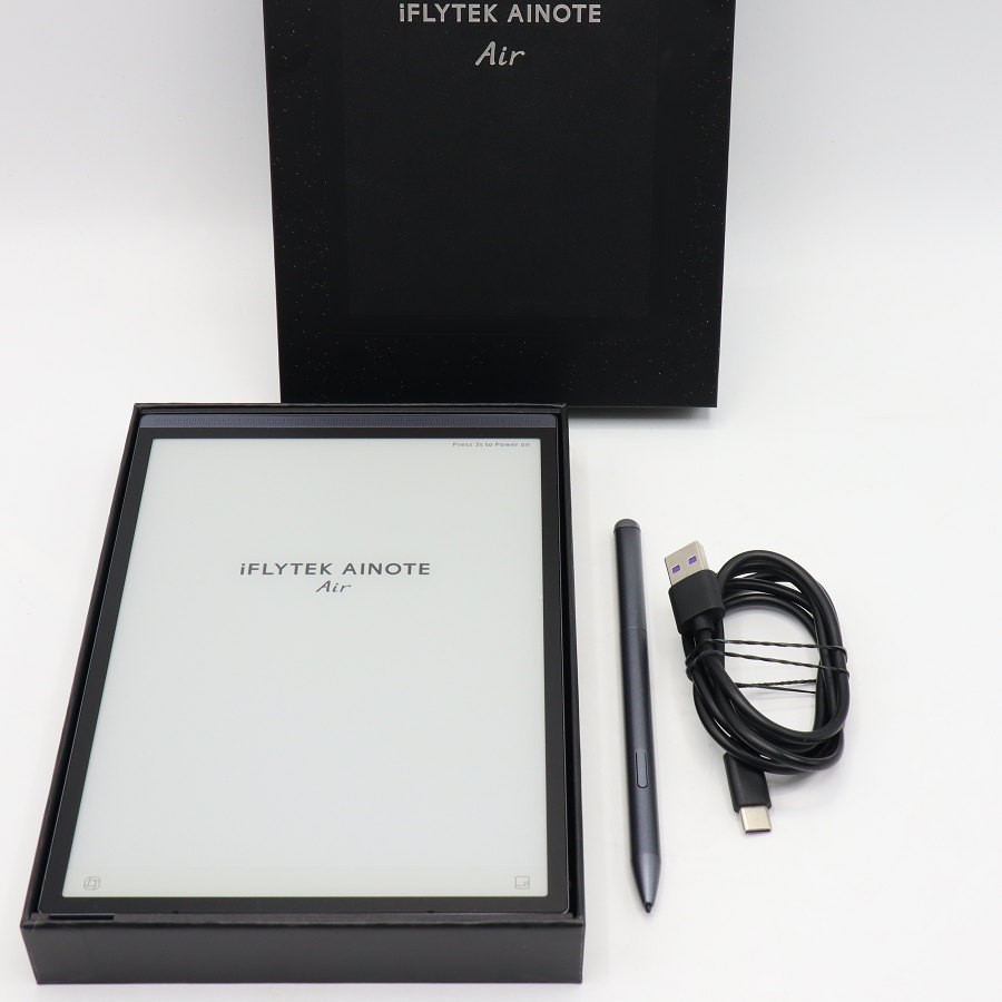 ■商品名 【美品】iFLYTEK AINOTE Air 2 XF-DX-B282E スマートノート 音声文字起こし 手書きノート アイフライテック 本体 ■商品状態 【A】大きなダメージもなく程度良好の美品 ・USED品ではございますが大き...