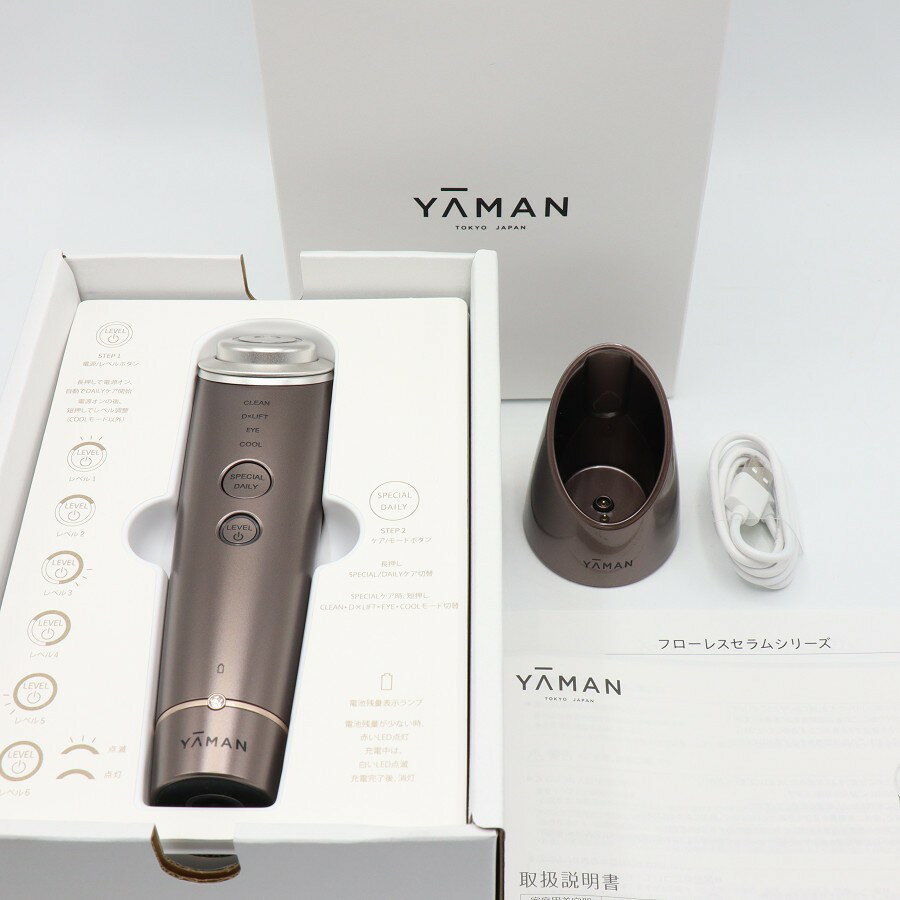 ■商品名 【美品】ヤーマン フォトプラス ディープリフト YJFA1T ブロンズ RF美顔器 家庭用美容器 本体 ■商品状態 【A】大きなダメージもなく程度良好の美品 ・USED品ではございますが大きなダメージや汚れなどもなく状態の良い商品...