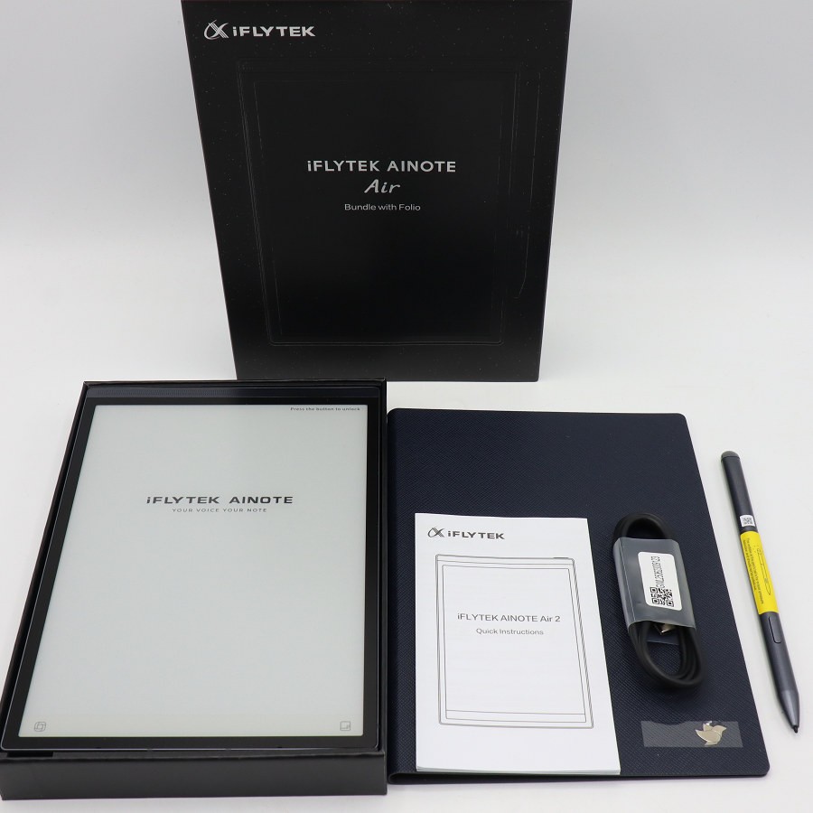 ■商品名 【美品】iFLYTEK AINOTE Air 2 XF-DX-B282E スマートノート 音声文字起こし 手書きノート アイフライテック 本体 ■商品状態 【A】大きなダメージもなく程度良好の美品 ・USED品ではございますが大き...