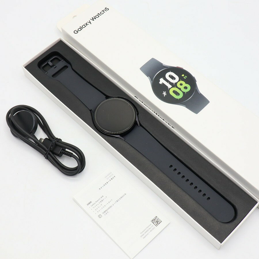 ■商品名 SAMSUNG Galaxy Watch5 LTE 44mm SM-R915FZAAKDI グラファイト スマートウォッチ ギャラクシーウォッチ サムスン 本体 ■商品状態 【B】一般的な使用感のある商品 ・本体側面や背面に使用に...