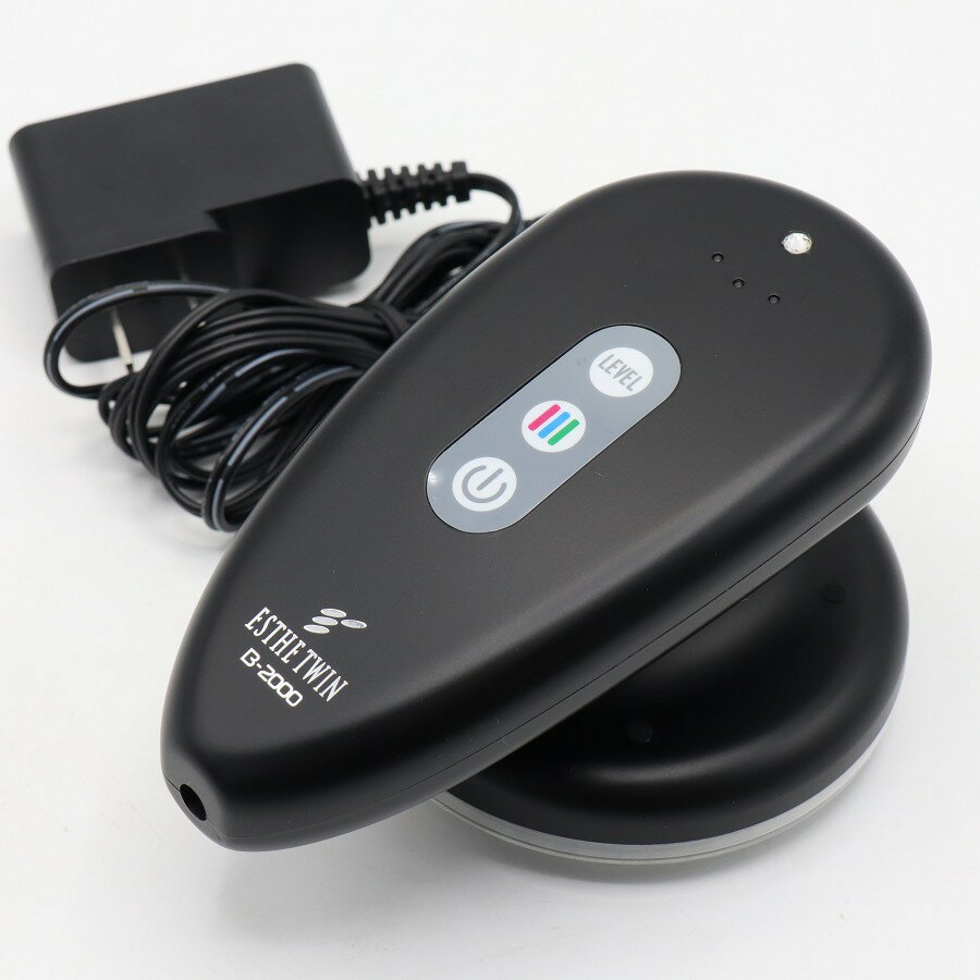 ■商品名 【美品】エステツイン B-2000 ホームケア トリートメント ボディケア 本体 ■商品状態 【A】大きなダメージもなく程度良好の美品 ・所々に細かな擦れ感はございますが、全体的に大きなダメージはなく良品です。 ・保管用のヘッドカ...