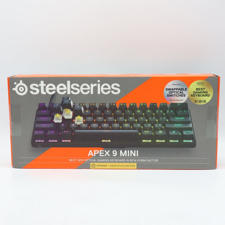 ■商品名 【新品】Steelseries Apex 9 Mini JP 64830J 日本語版 ゲーミングキーボード テンキーレス スティールシリーズ 本体 ■商品状態 【N】未使用品 ・新品未開封の商品です。 ・商品自体は新品未使用ですが...