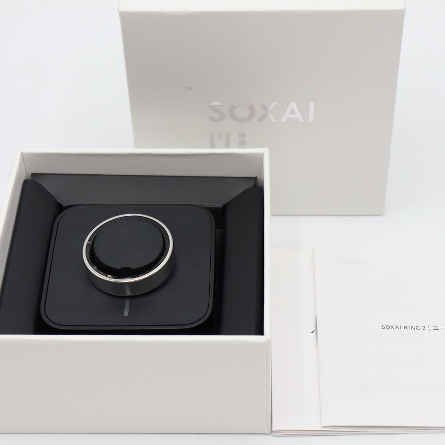■商品名 【美品】SOXAI RING 2 シルバー 24号 SOXAIRING2SL24 スマートリング ソクサイリング 本体 ■商品状態 【A】大きなダメージもなく程度良好の美品 ・側面に若干の擦れ感はございますが、全体的に大きなダメー...