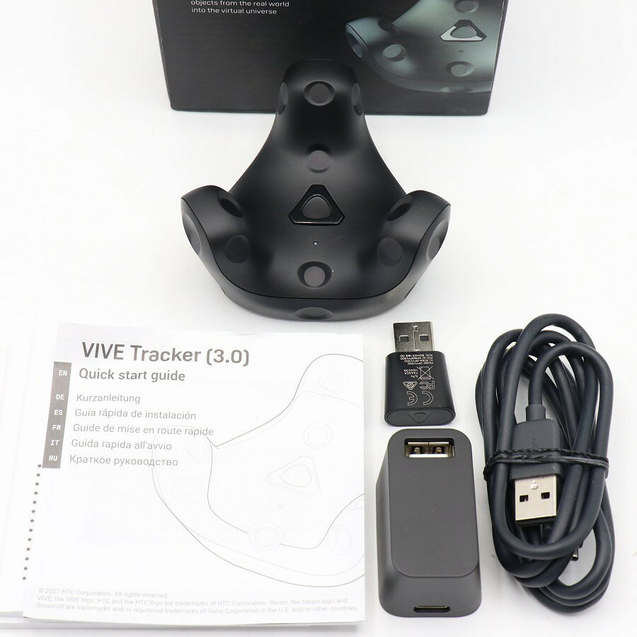 ■商品名 【美品】HTC VIVE Tracker （3.0） 99HASS001-00 アクセサリー トラッカー VR バイブ ■商品状態 【A】大きなダメージもなく程度良好の美品 ・USED品ではございますが大きなダメージや汚れなどもな...