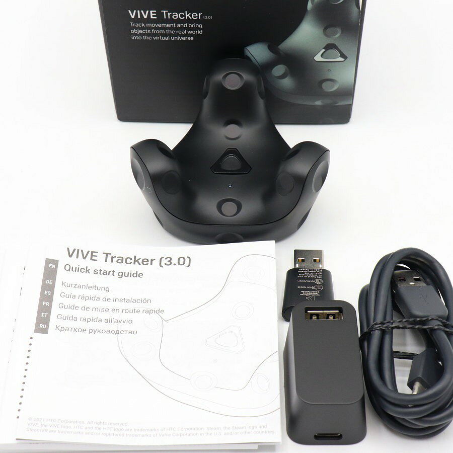 ■商品名 【美品】HTC VIVE Tracker （3.0） 99HASS001-00 アクセサリー トラッカー VR バイブ ■商品状態 【A】大きなダメージもなく程度良好の美品 ・USED品ではございますが大きなダメージや汚れなどもな...