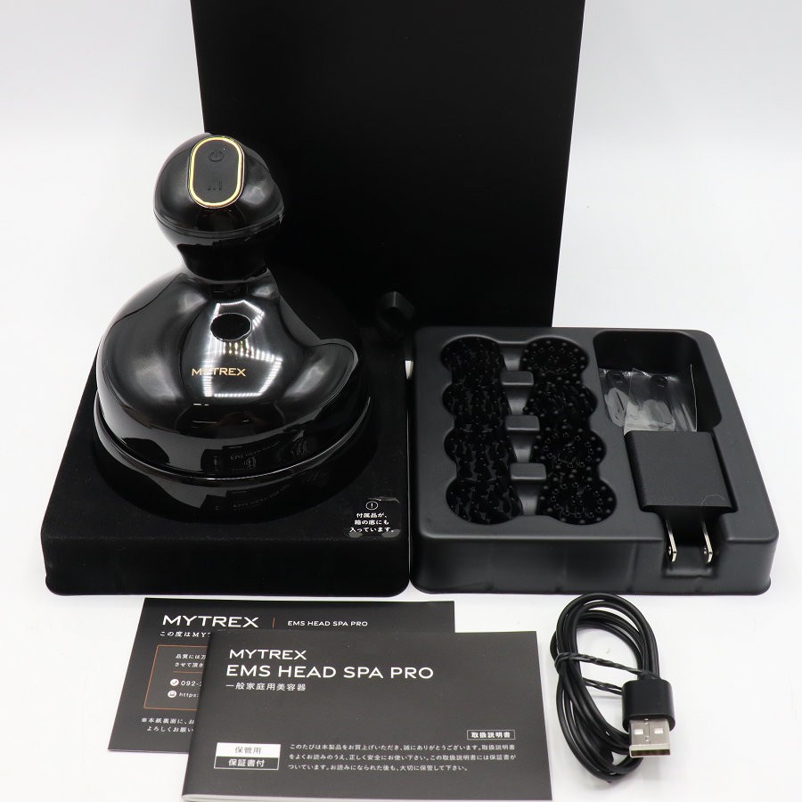 ■商品名 【美品】MYTREX EMS HEAD SPA PRO MT-EHP22B ヘッドスパ 創通メディカル マイトレックス 本体 ■商品状態 【A】大きなダメージもなく程度良好の美品 ・本体に若干の擦れ感がございますが、全体的に状態の...