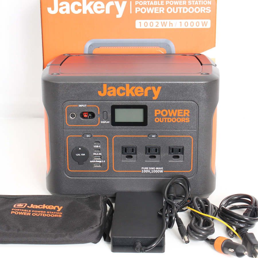 ■商品名 【美品】Jackery 1000 PTB101 大容量 ポータブル電源 278400mAh/1002Wh 蓄電池 非常用電源 ジャクリ 本体 ■商品状態 【A】大きなダメージもなく程度良好の美品 ・USED品ではございますが大きな...