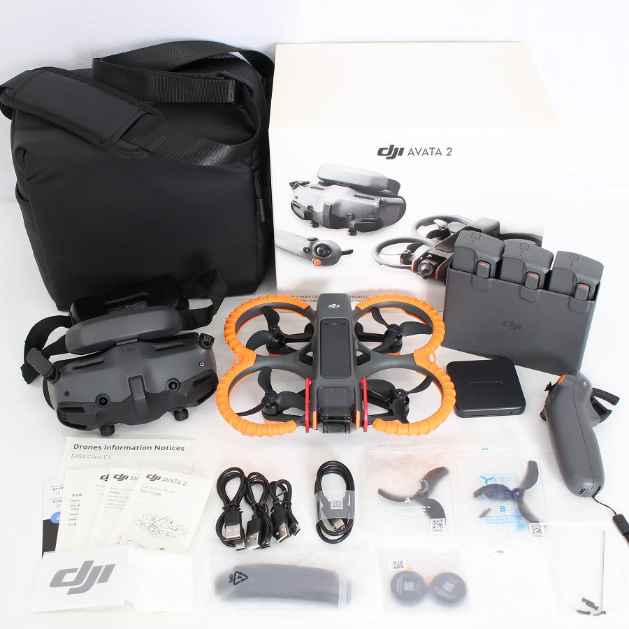 ■商品名 【美品】DJI Avata 2 Fly More コンボ WA5206 ドローン 4Kカメラ ディージェーアイ 本体 ■商品状態 【A】大きなダメージもなく程度良好の美品 ・USED品ではございますが大きなダメージや汚れなどもなく...